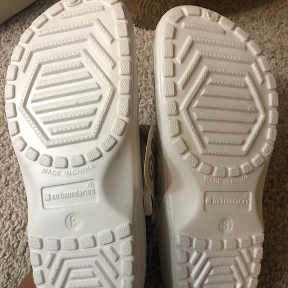 Shoes | No Boundaries All White Crocs | Poshmark